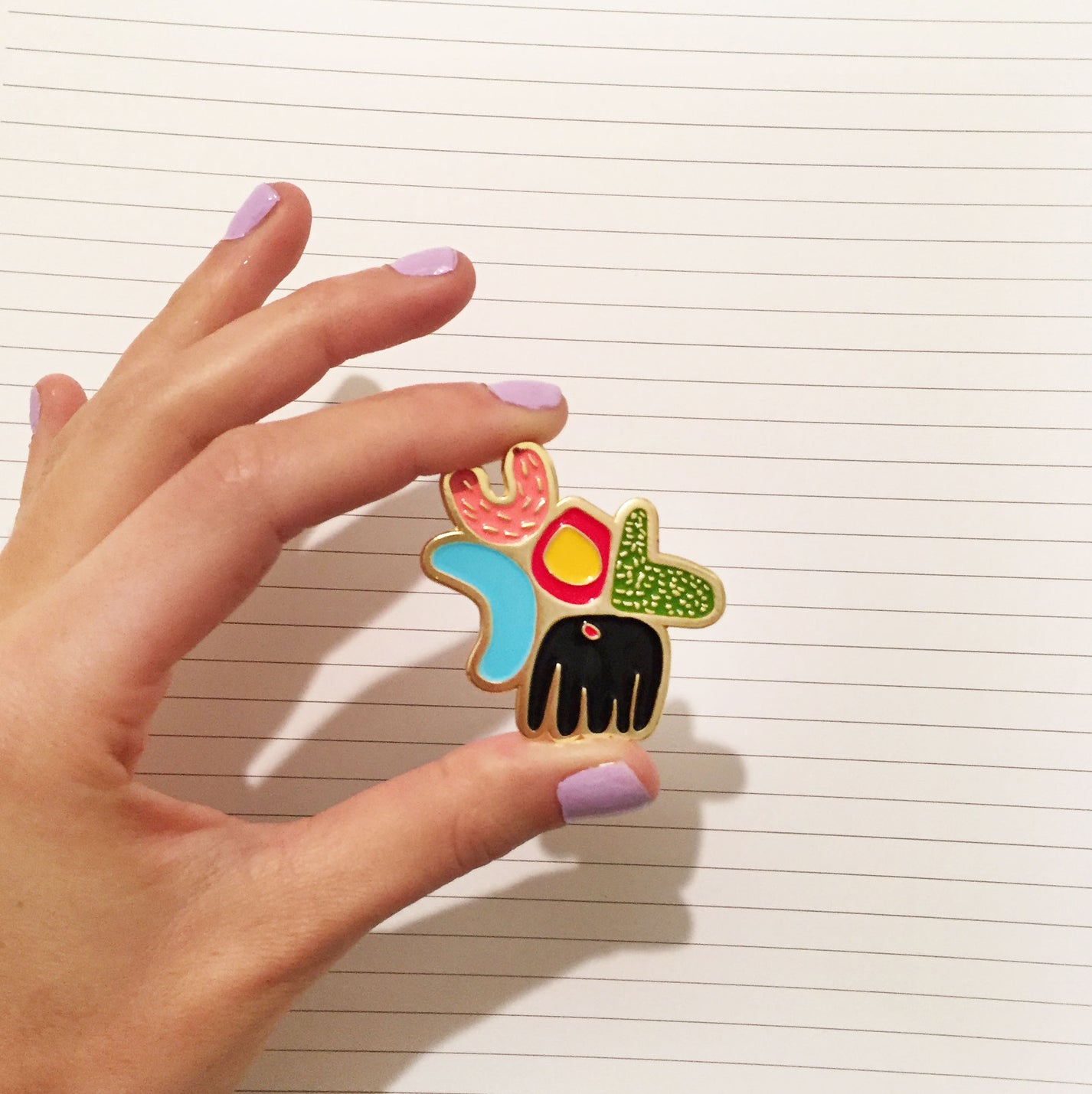 Blob Party Pin – kindah khalidy