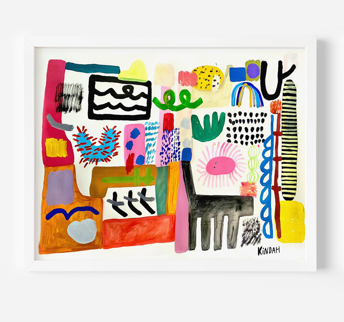 "Flux" - Limited Edition Giclee Print – kindah khalidy