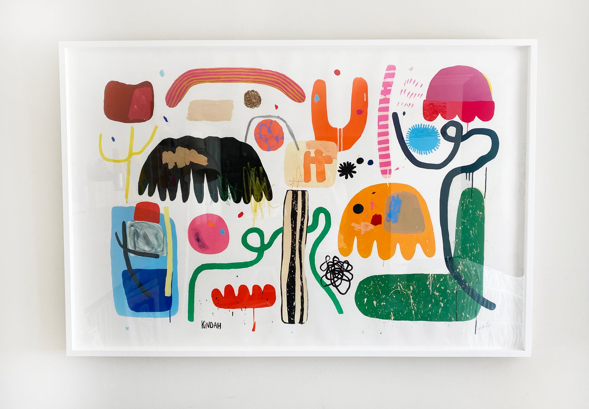 ‘The Turf’ - Large Scale Limited Edition Giclee Print – kindah khalidy