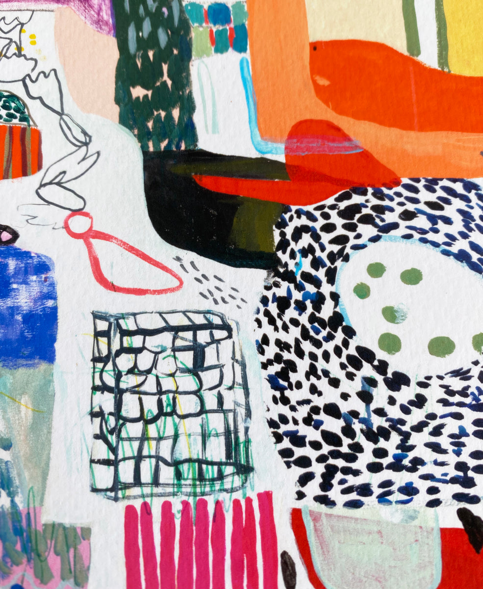 'Building Blocks' - Limited Edition Giclee Print – kindah khalidy